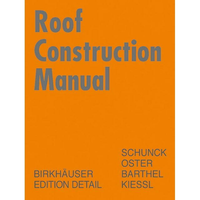 Roof Construction Manual: Pitched Roofs - Walmart.com