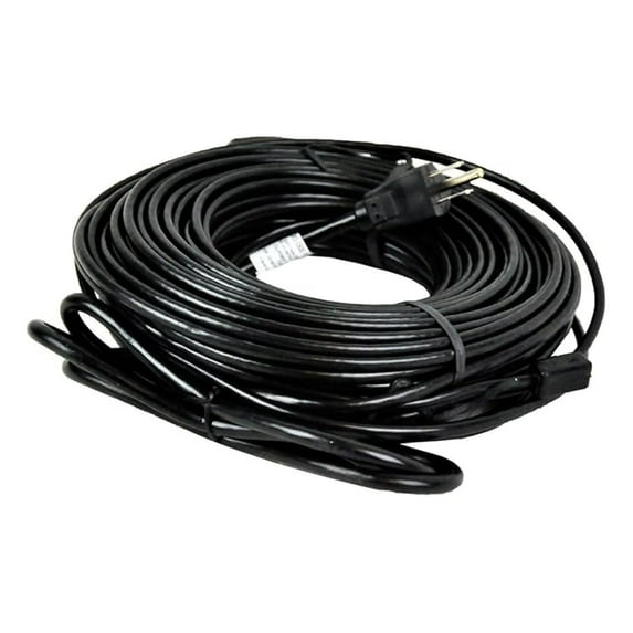 Roof De-Icing Cable 100ft - ADKS-500 Electric Ice Melt Wire for Roofs ...