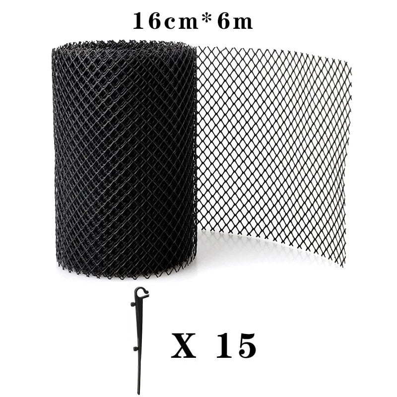 Roof Gutter Guard Filters grid fence Eaves Sink tree leaves Anti ...