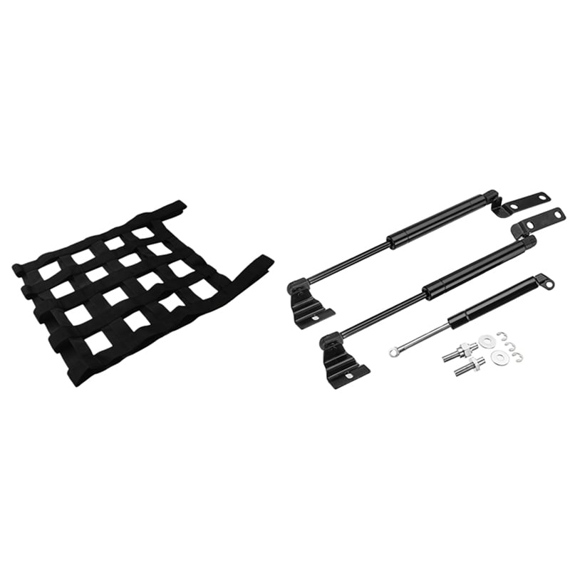 Roof Hammock Net for TJ JK JL & for SR5 2005-2015 Gas Lift Support Bars ...