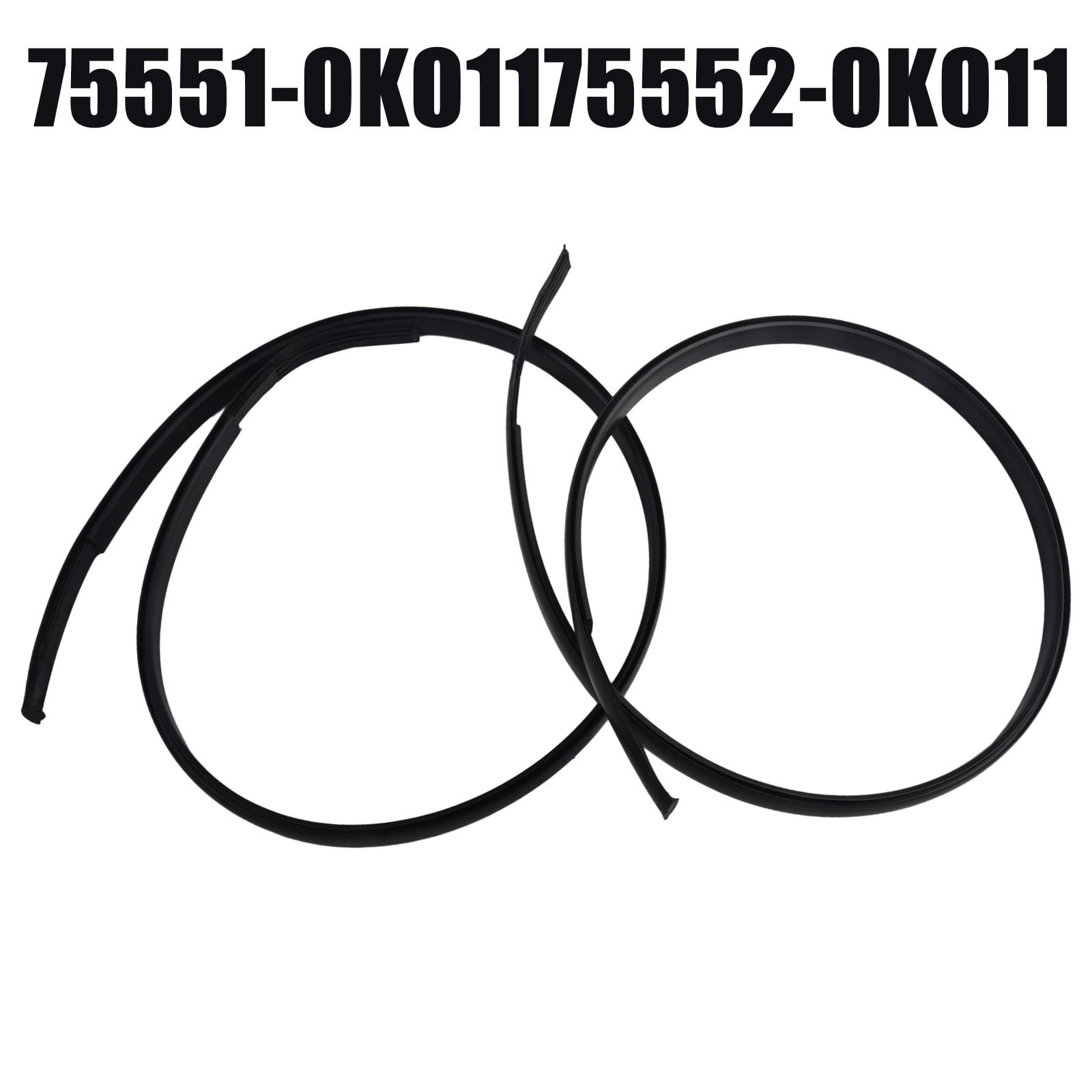 Roof Moulding Rubber For Toyota Hilux KUN26 KUN16 TGN16 TGN26 GGN15 ...