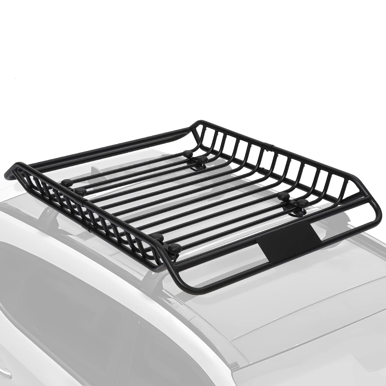 Roof Rack Basket, 63" Rooftop Cargo Carrier Basket with 220 LBS Weight ...