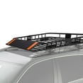 Roof Rack Basket, Cargo Carrier with Extension Black Car Top Luggage ...