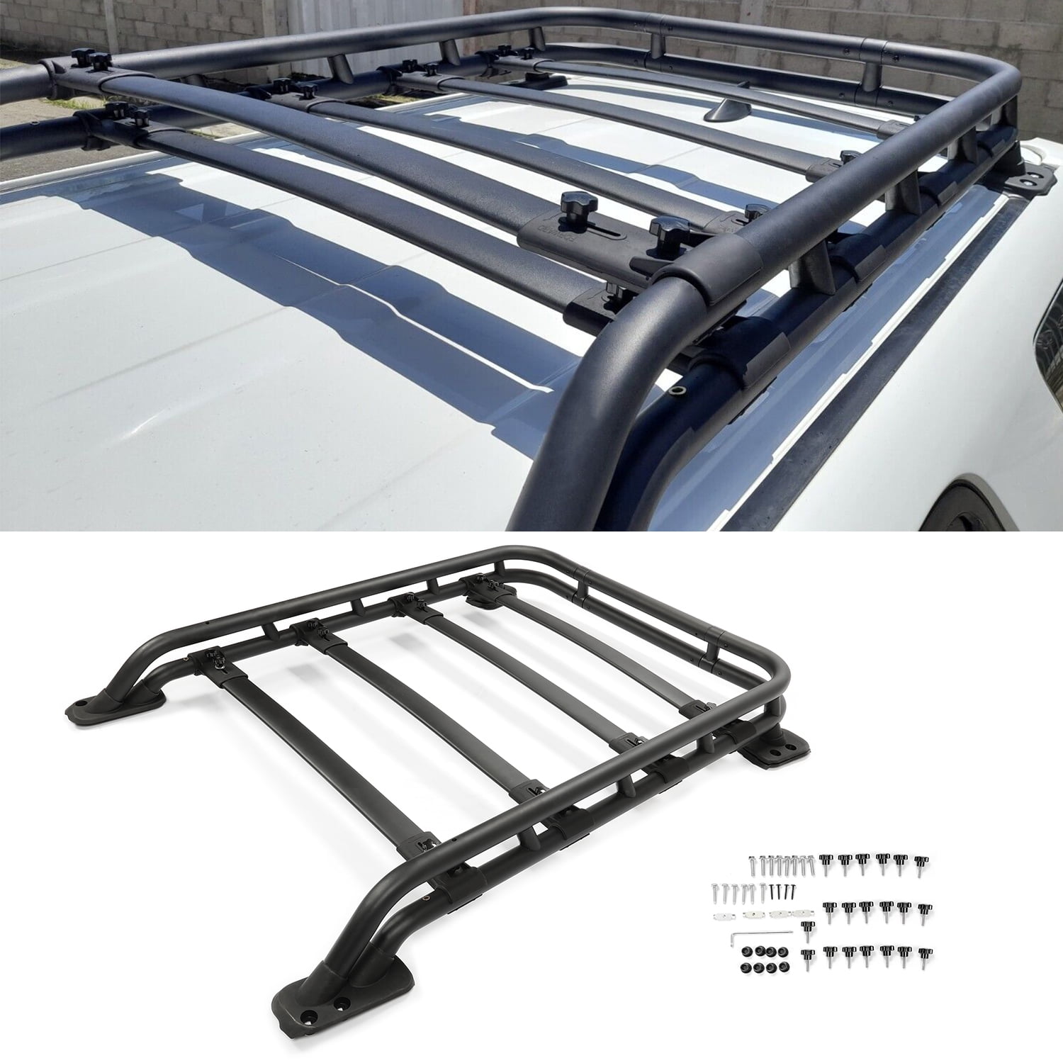 Roof Rack Basket Compatible with 2010-2023 Toyota 4Runner Rooftop ...