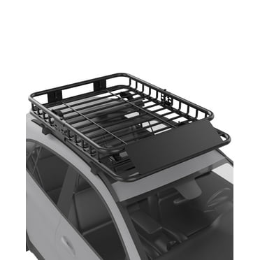 TUFFIOM 64"x 39"x 6" Universal Rooftop Cargo Carrier Basket, Extendable ...