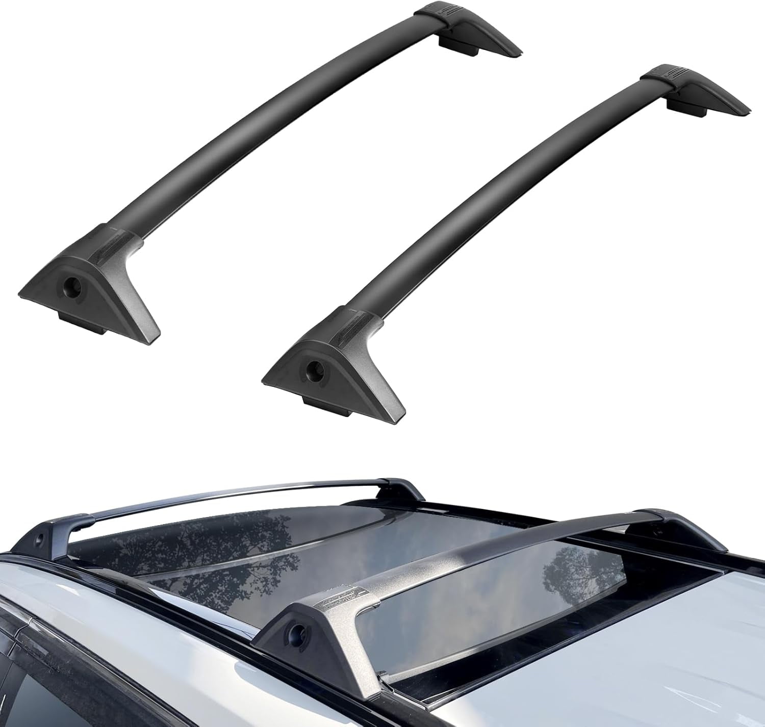 Roof Rack Cross Bars, Compatible with Toyota RAV4 2019-2023, 260lbs ...