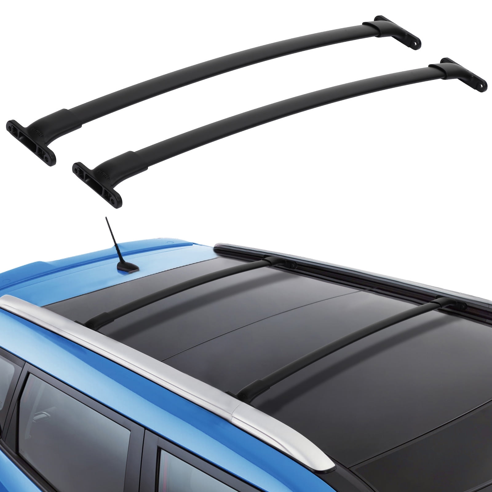 Roof Rack Cross Bars, Roof Bars Compatible with 2016-2019 Ford E ...