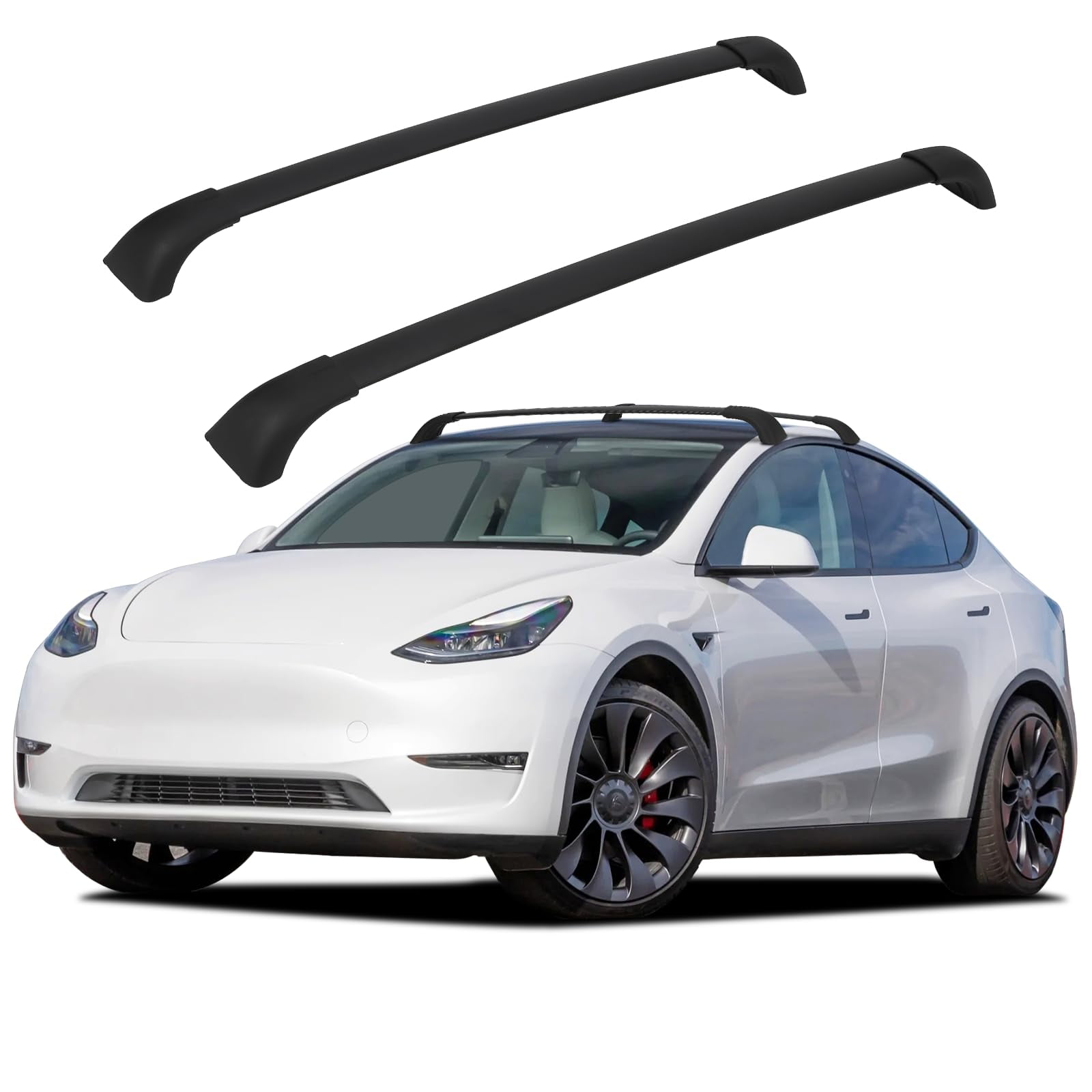 Roof Rack Cross Bars, Roof Bars Compatible with 2020-2023 Tesla Y ...