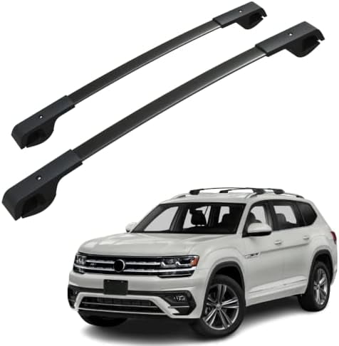 Roof Rack Cross Bars for Volkswagen VW Atlas 2018-2024 Cargo Carrier ...