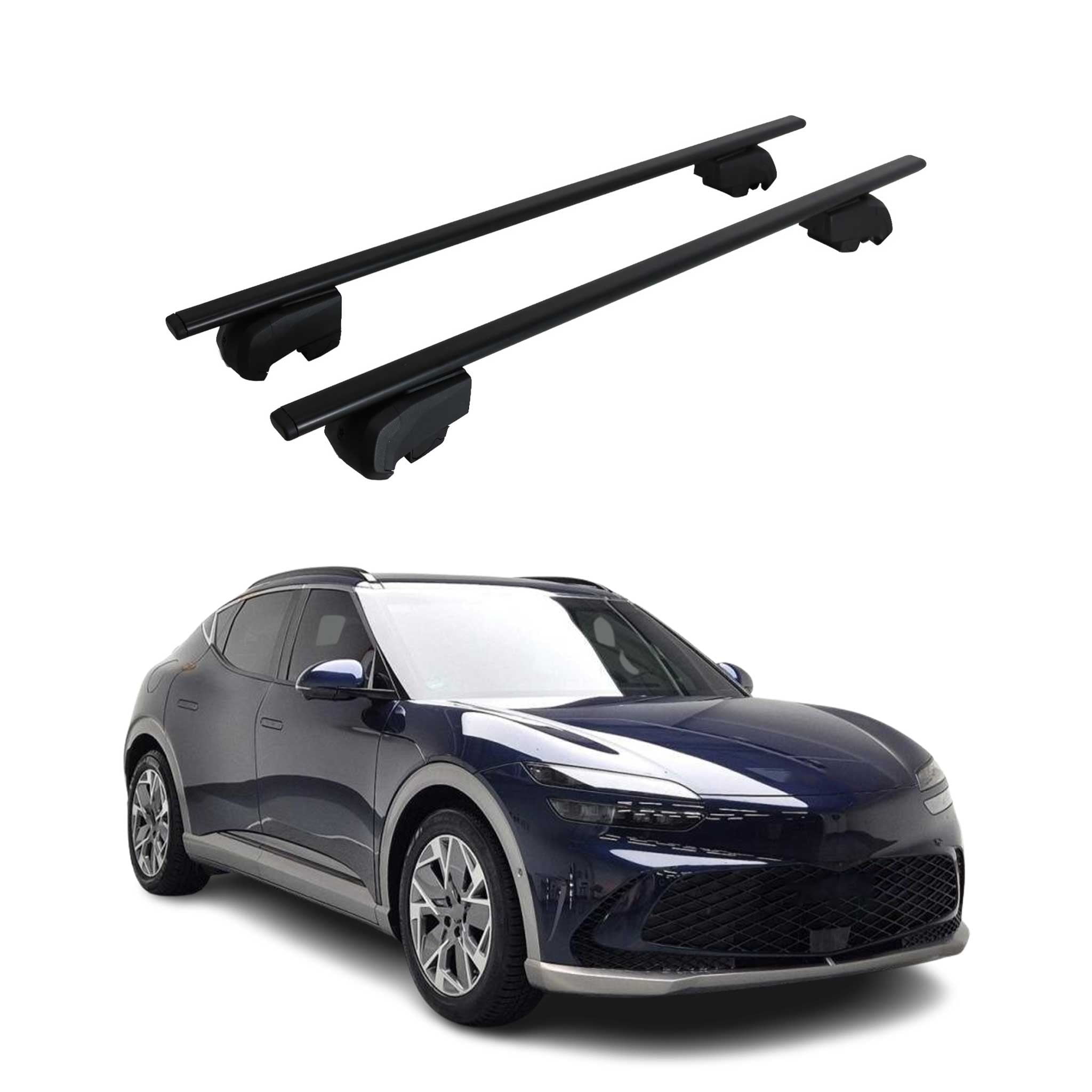 2023-2026 Genesis GV60 Roof Rack Cross Bars Black - Walmart.com