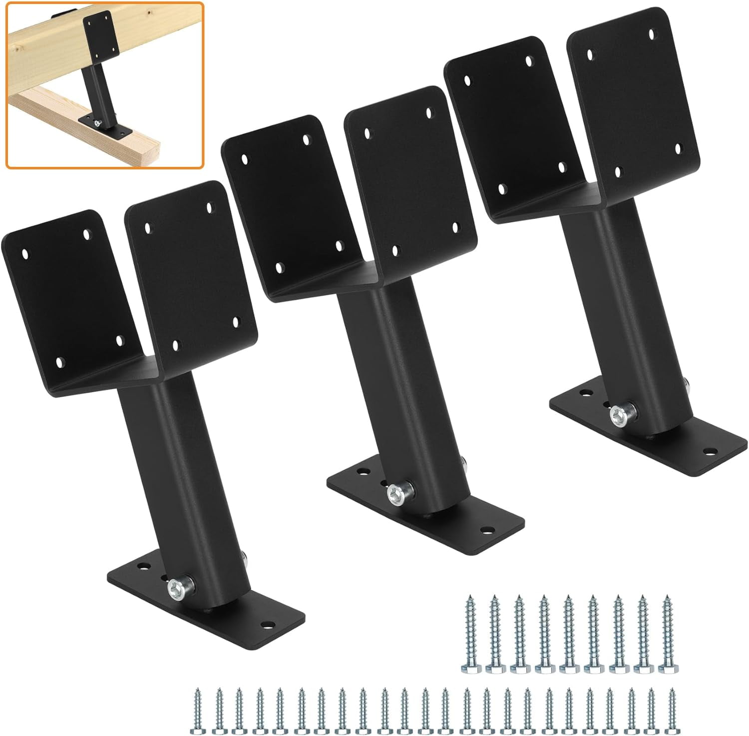 Roof Riser Brackets Kit, Roof Riser Brackets for Patio Cover ...