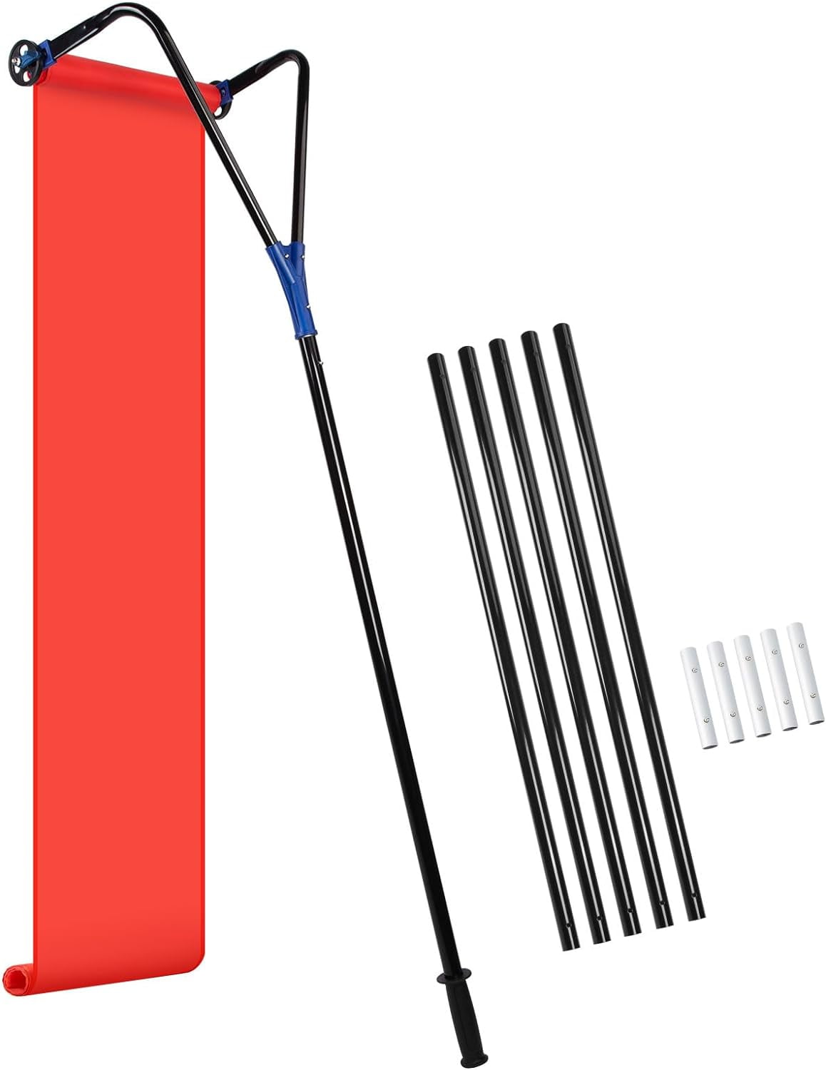 Roof Snow Rake with 19 inches Milling Cutter and 3 Inches Wheels ...