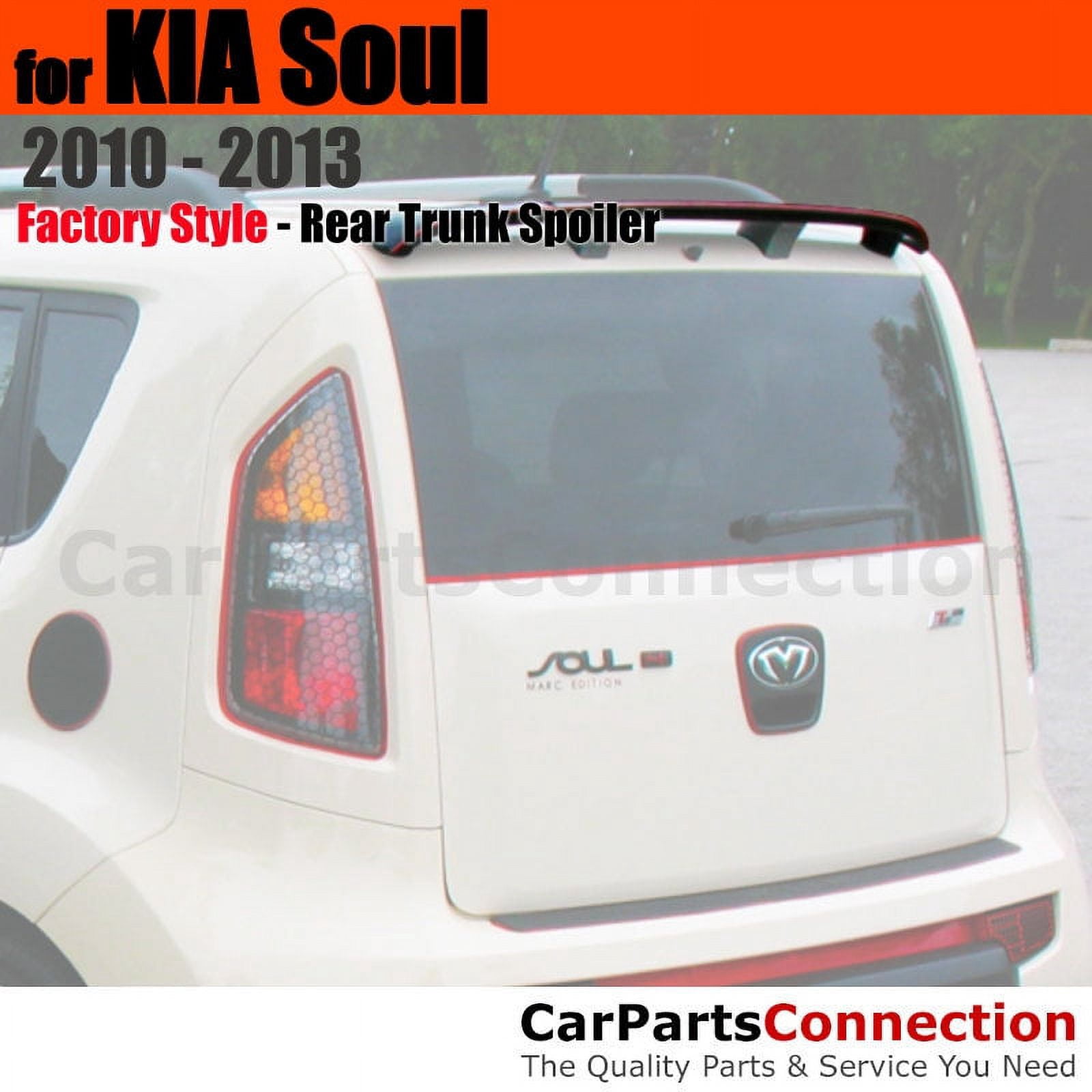 Roof Spoiler Compatible With 2010 2011 2012 2013 Kia Soul All Factory ...