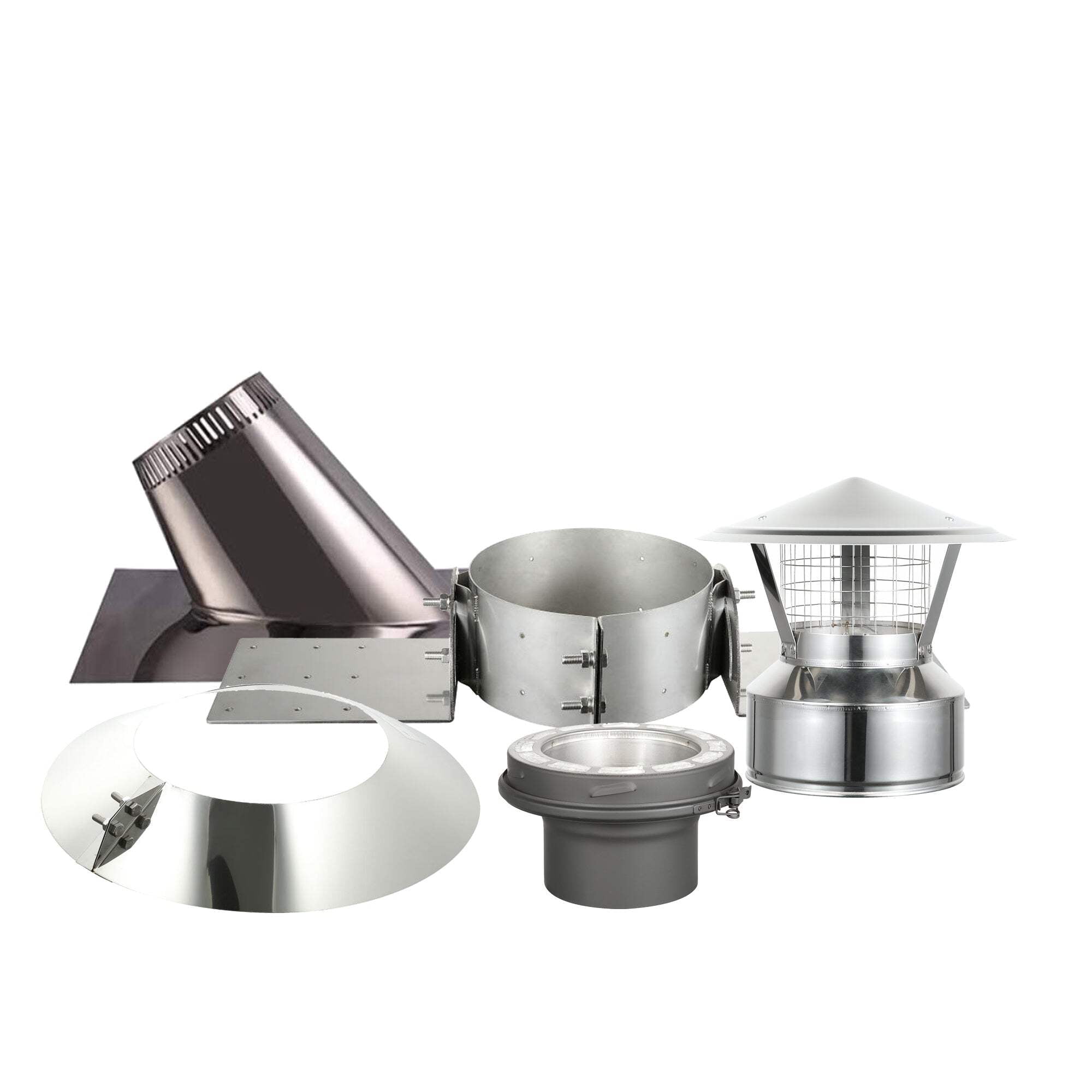 Roof Support Kit for 6" Inner Diameter Chimney Pipe - Walmart.com