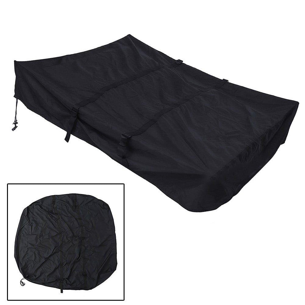 Roof Tent Cover Dust Cover Car Roof Tent Cover Sun Protection Black ...