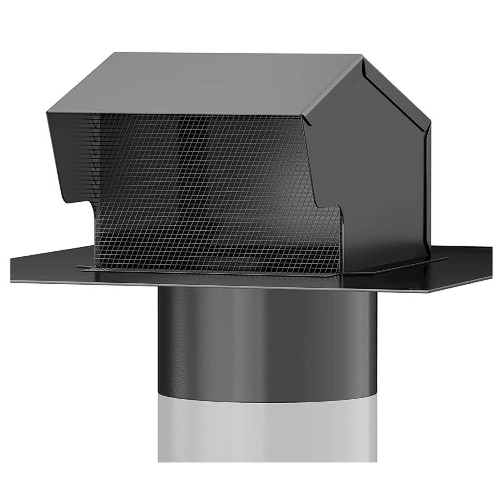 Roof Vent Cap-Roof Vents 4 Inch Steel Bathroom 4 Roof Exhaust Vent for ...