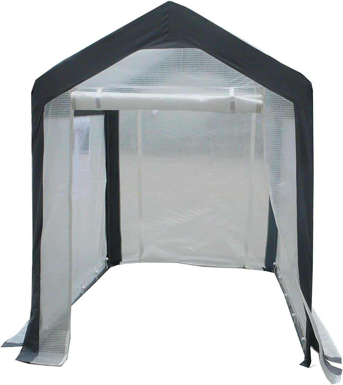 Roof Walk In Portable Garden Hot House Fully Enclosed - Screend Windows ...