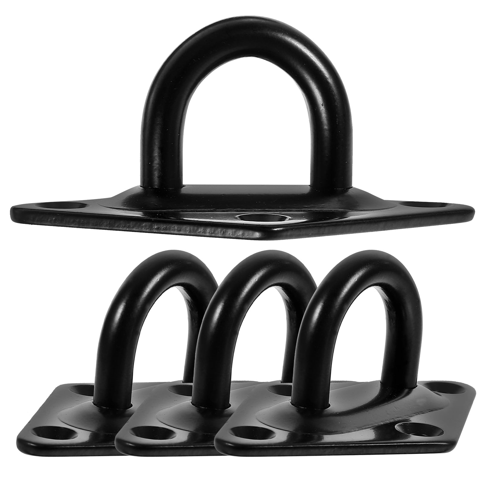 Roof Wall Hook 4 Pcs Stainless Steel Mount Pad Eye Plate Hooks Sandbag ...