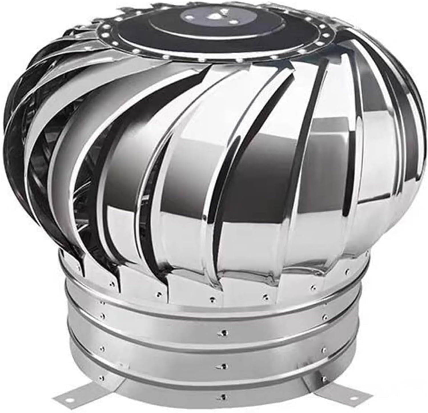 Roof Wind,Stainless Steel Turbine Ventilator Vents 4 8 10 12In Roof ...