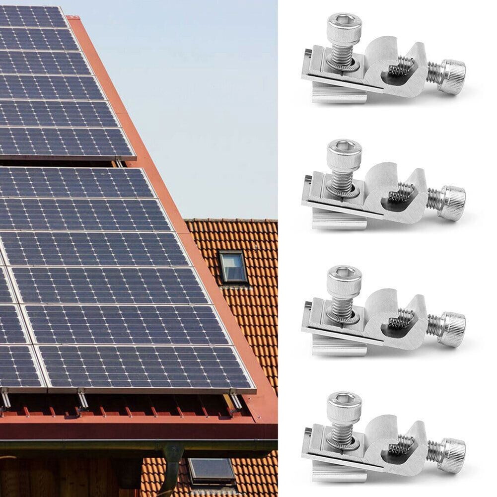 Roof and Carport Solar Panel Grounding Clip Compatible with Different ...