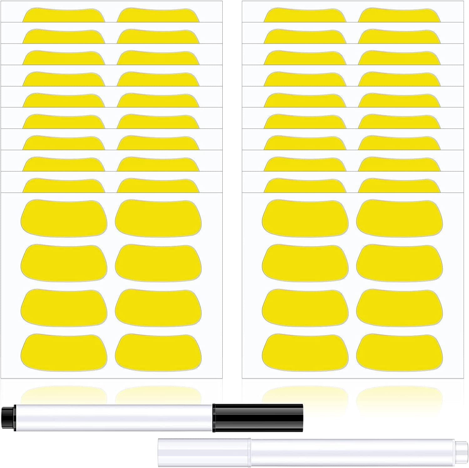 MODANU 160Pcs Sports Eye Black Stickers for Kids Football Eye Black ...