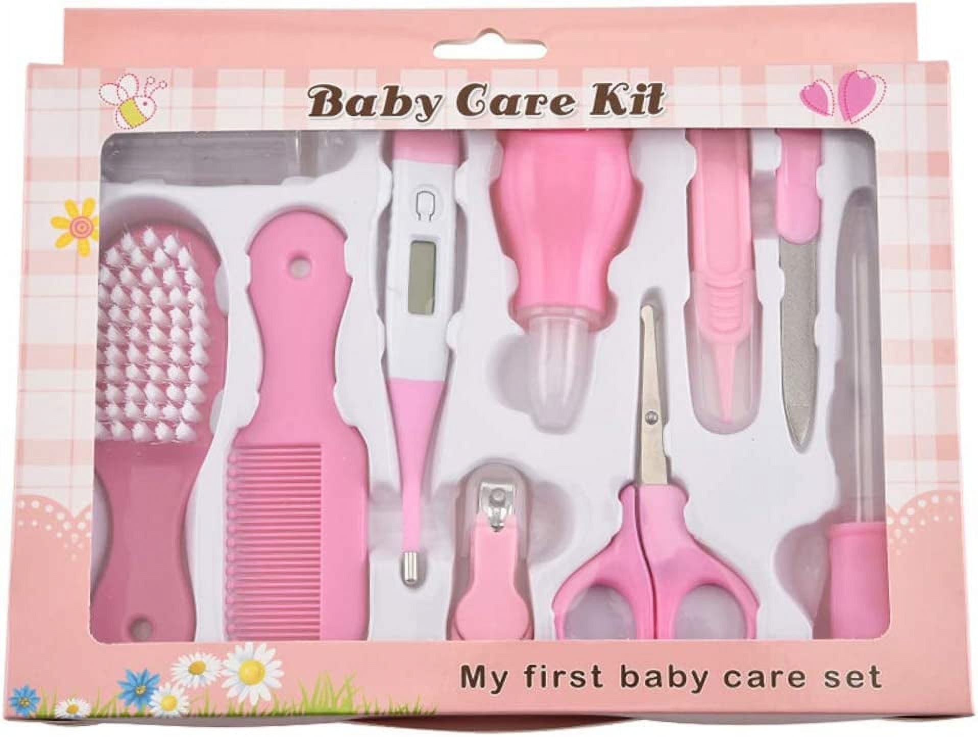 Roofei Baby Grooming Kit, 10PCS Newborn Baby Care Accessories Set ...