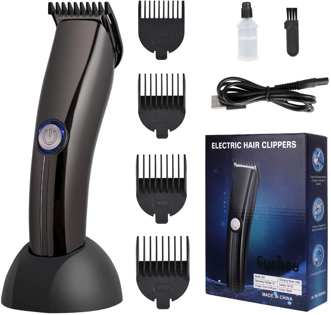 MODANU Professional Hair Clippers Cordless Haircut Machine Barber ...
