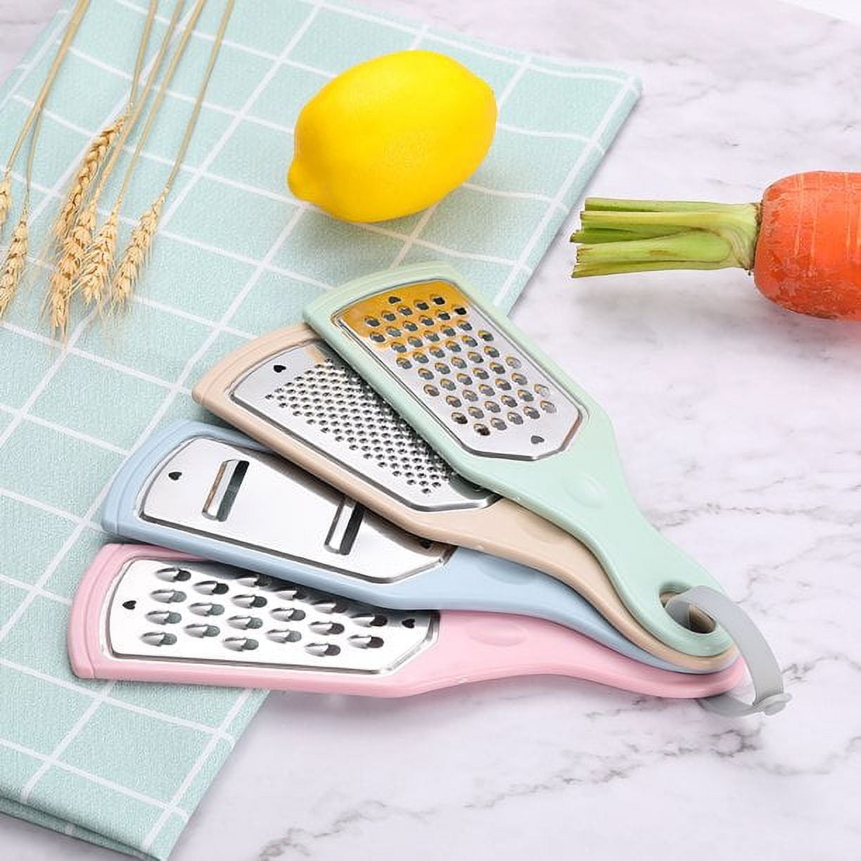 Lemon Zester Set of 5, Cheese Grater&Shredder, Multi-Purpose Graters ...