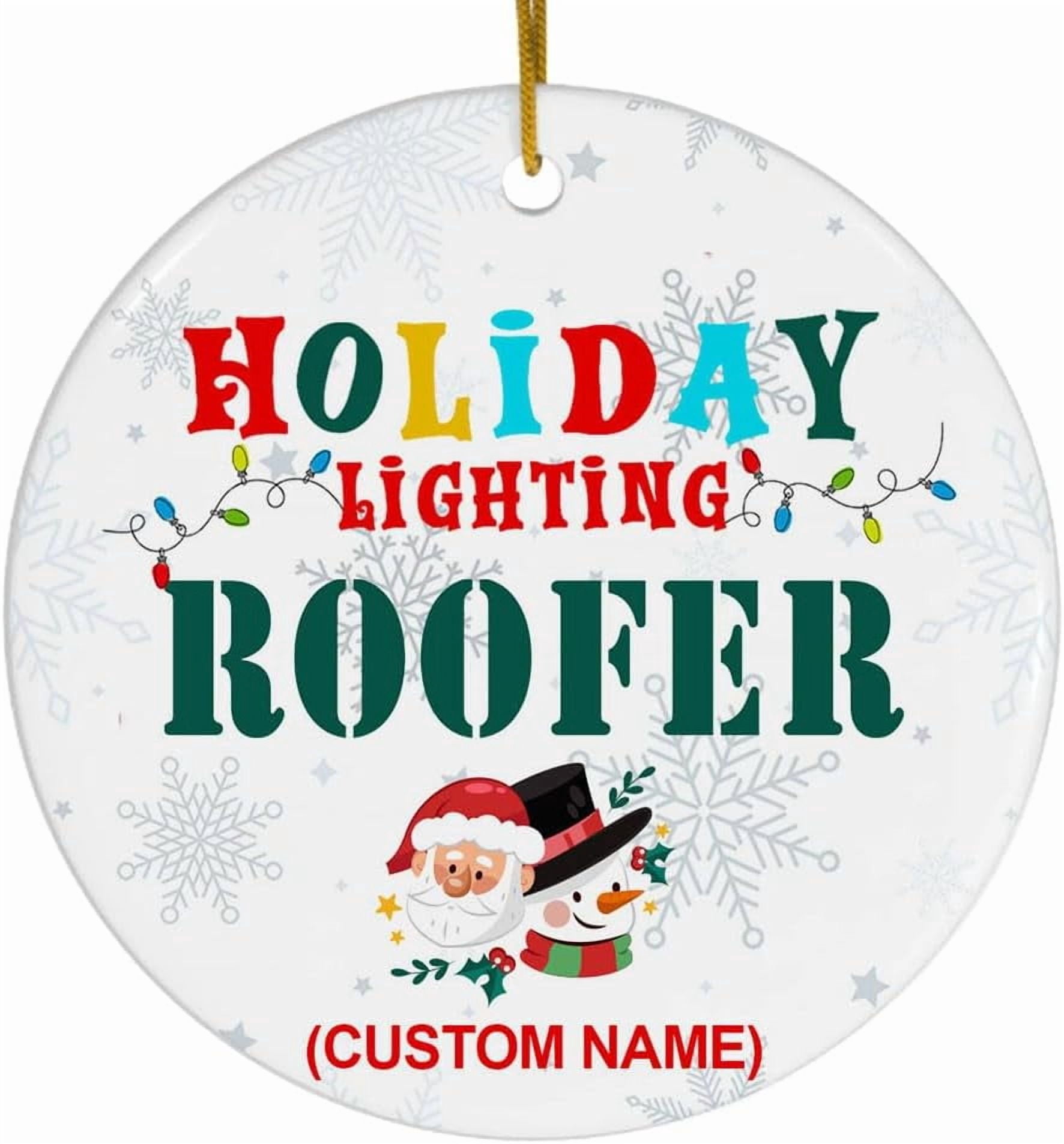 Roofer Christmas Ornaments 2025 for Women Friendship, Appreciation ...