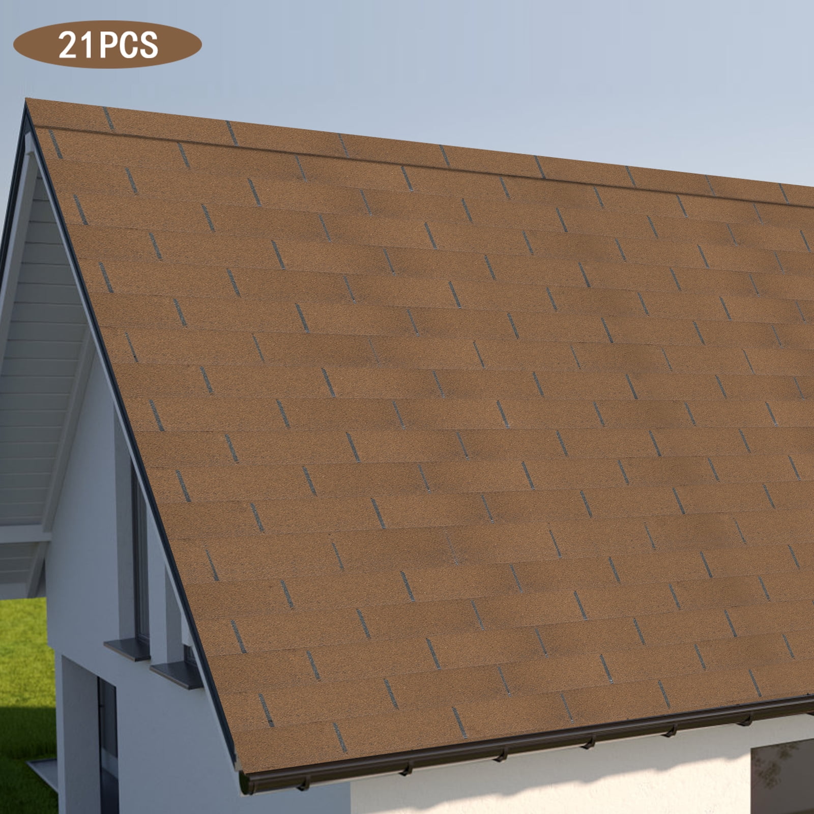 Roofing Shingles, Asphalt Shingles Roof Tiles, 21Pcs Asphalt Roof ...