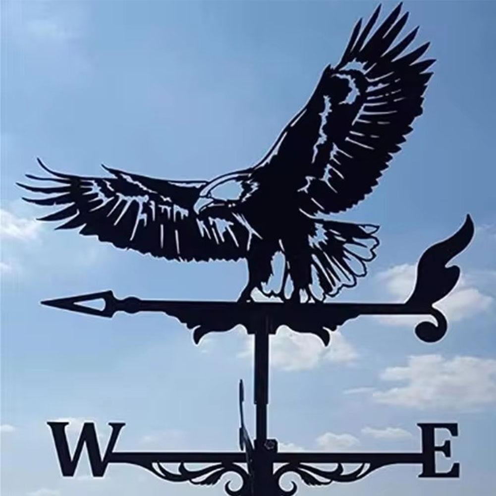 Rooftop Weather Vane,Metal Weather Vane,Garden Wind Direction Indicator ...
