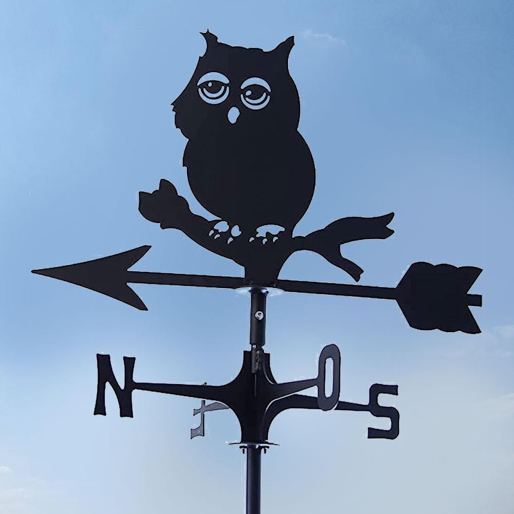 Rooftop Weather Vane,Metal Weather Vane,Garden Wind Direction Indicator ...