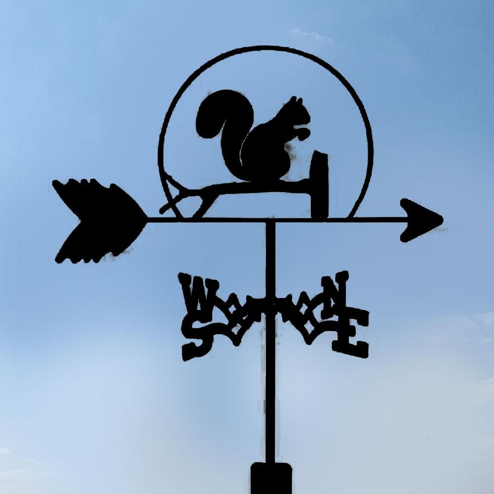 Rooftop Weather Vane,Metal Weathervane for Garden,Garden Wind Direction ...