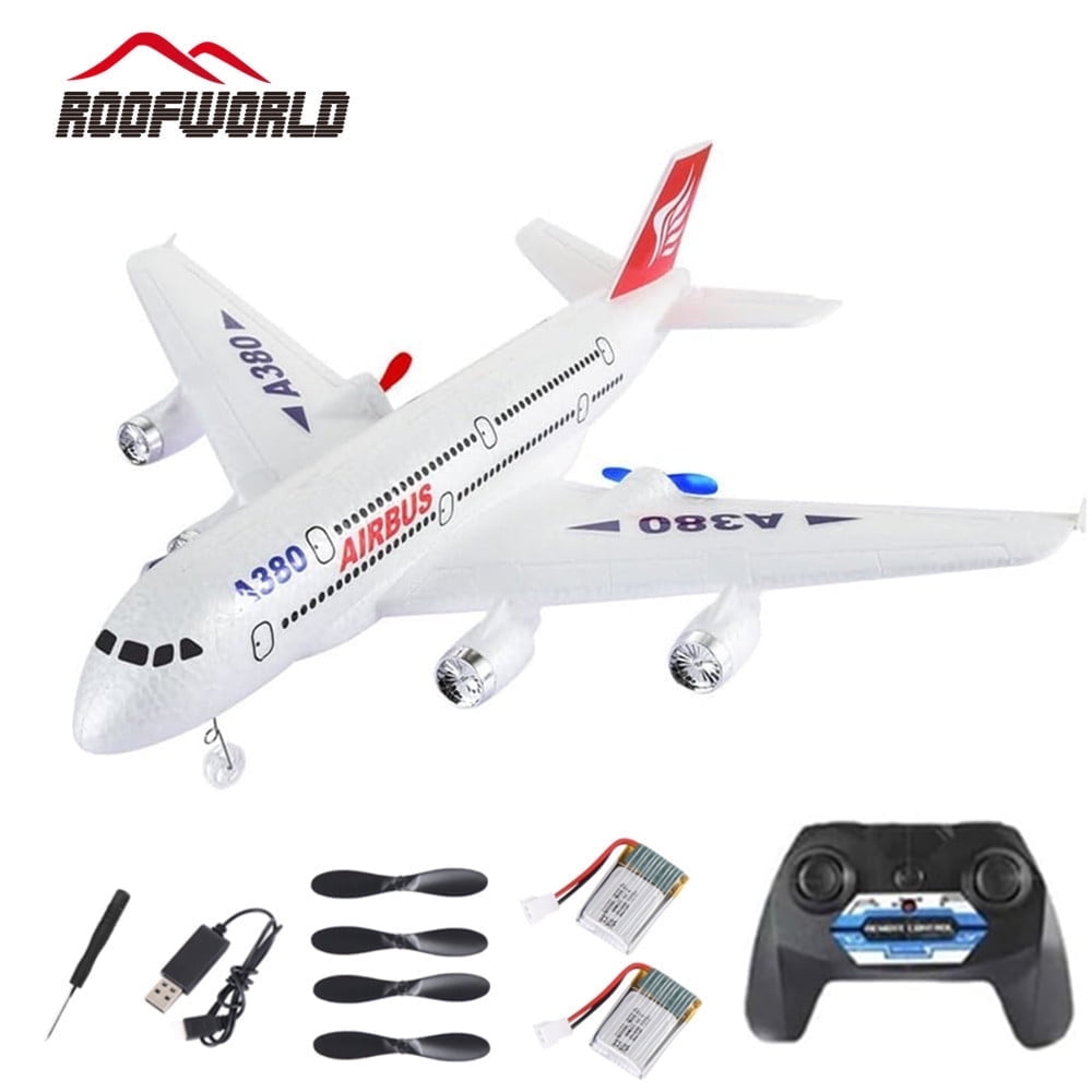 Roofworld 2.4G A380 Boeing 747 RC Sport Airplane Model, Fixed Wing ...