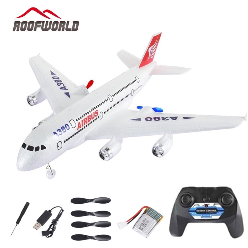 Roofworld RC Plane A380 Boeing 2.4G Airplane Toys Fixed Wing For Kids ...