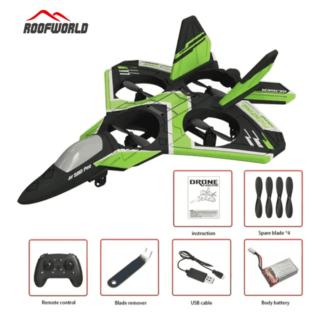 S80 RC Plane Drone for Kids&Adults Remote Control Airplane Helicopter ...