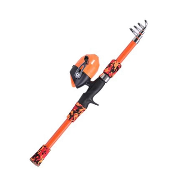 Rooha 1.65M Kids Fishing Rod Set Telescoping Fishing Rod Reel Rod ...