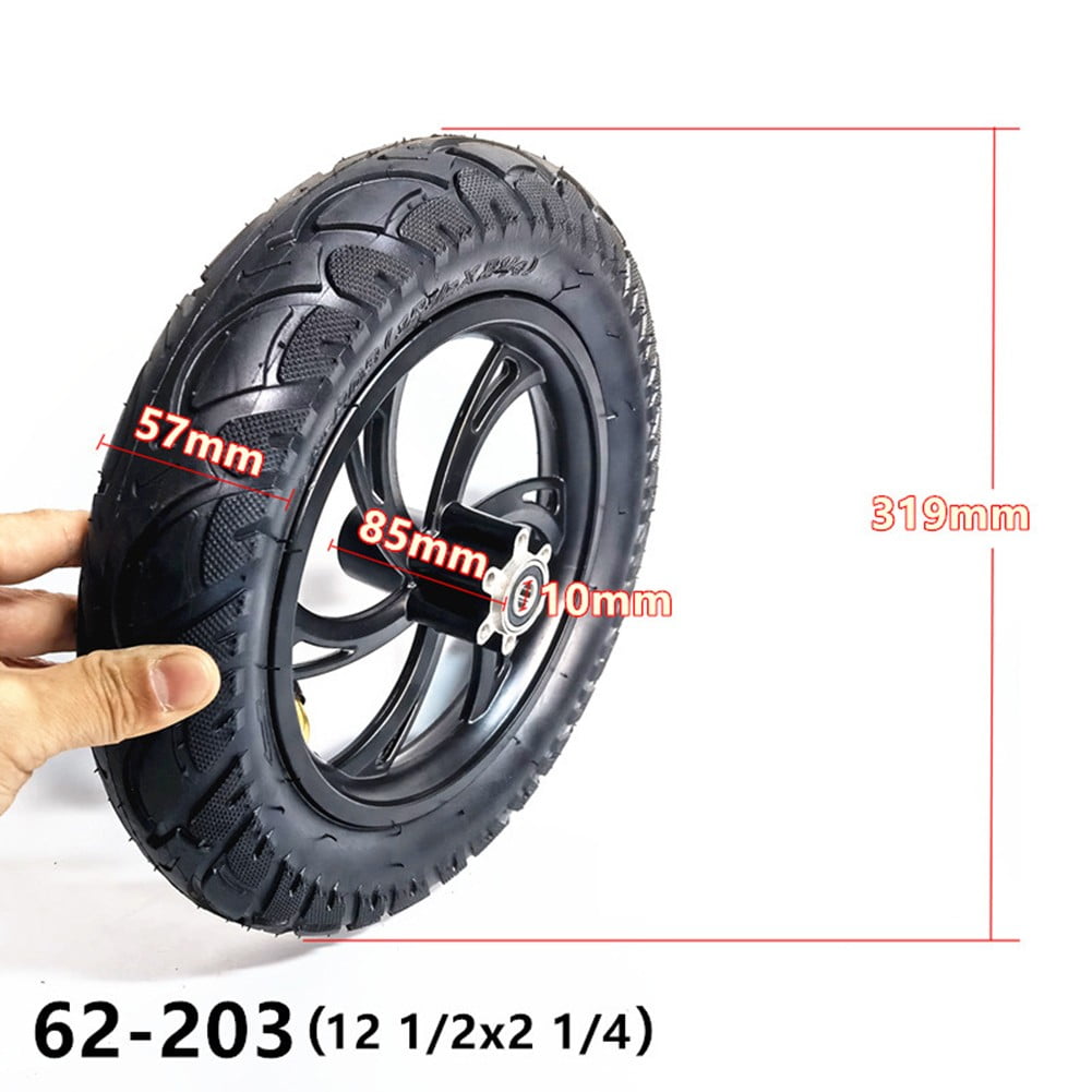 Rooha 12 Inch 12 1/2X2 1/4 Brake Type Tire For Electric Vehicles Front Wheel 62-203 - Walmart.com