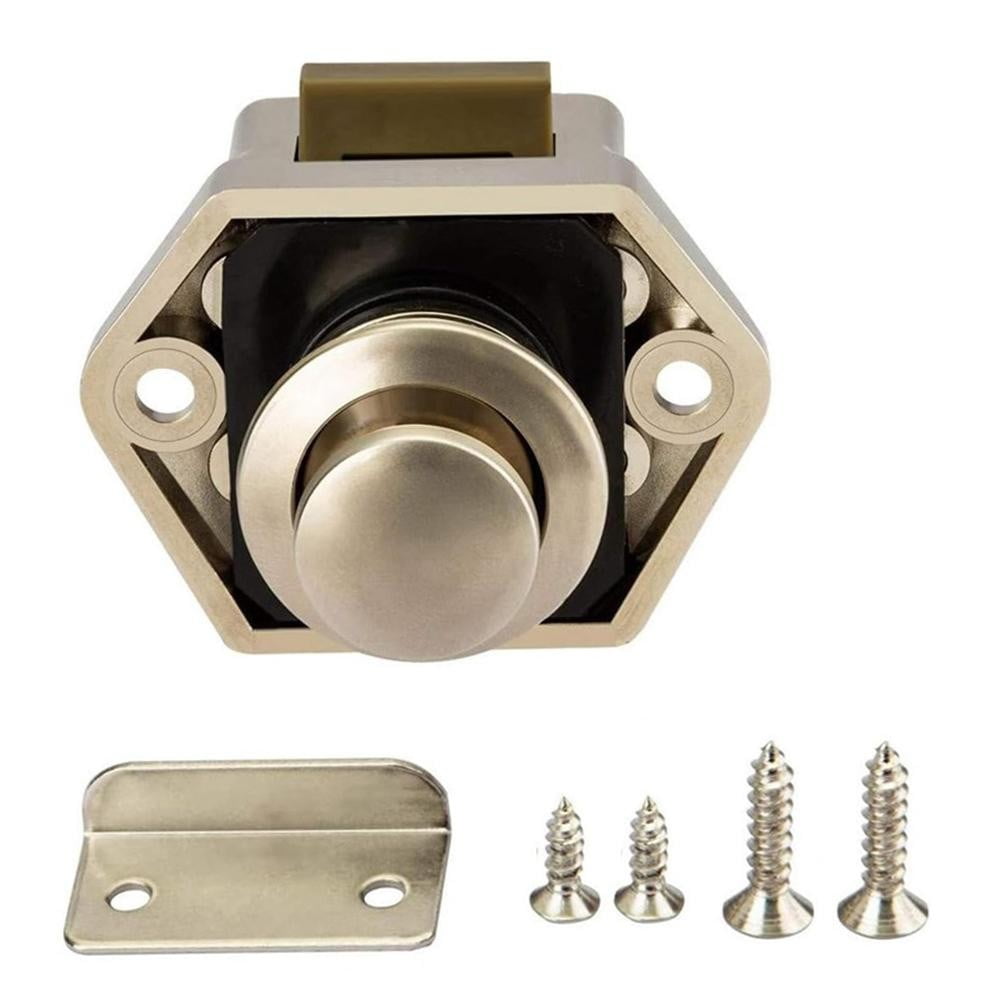 Rooha 1Pcs Push Button Latch Catch Keyless Door Lock For Motorhome ...