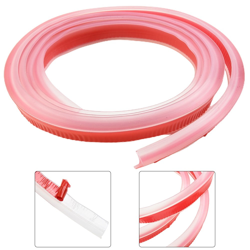 Rooha 2M Bendable Silicone Waterstop Strip Kitchen Countertop Retaining ...