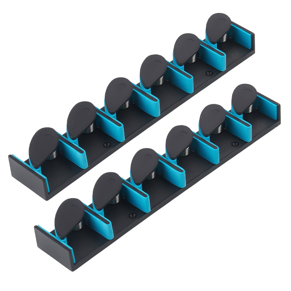 Rooha 2Pc Wall-Mounted Fishing Rod Rack Fishing Tackle Holder Storage ...