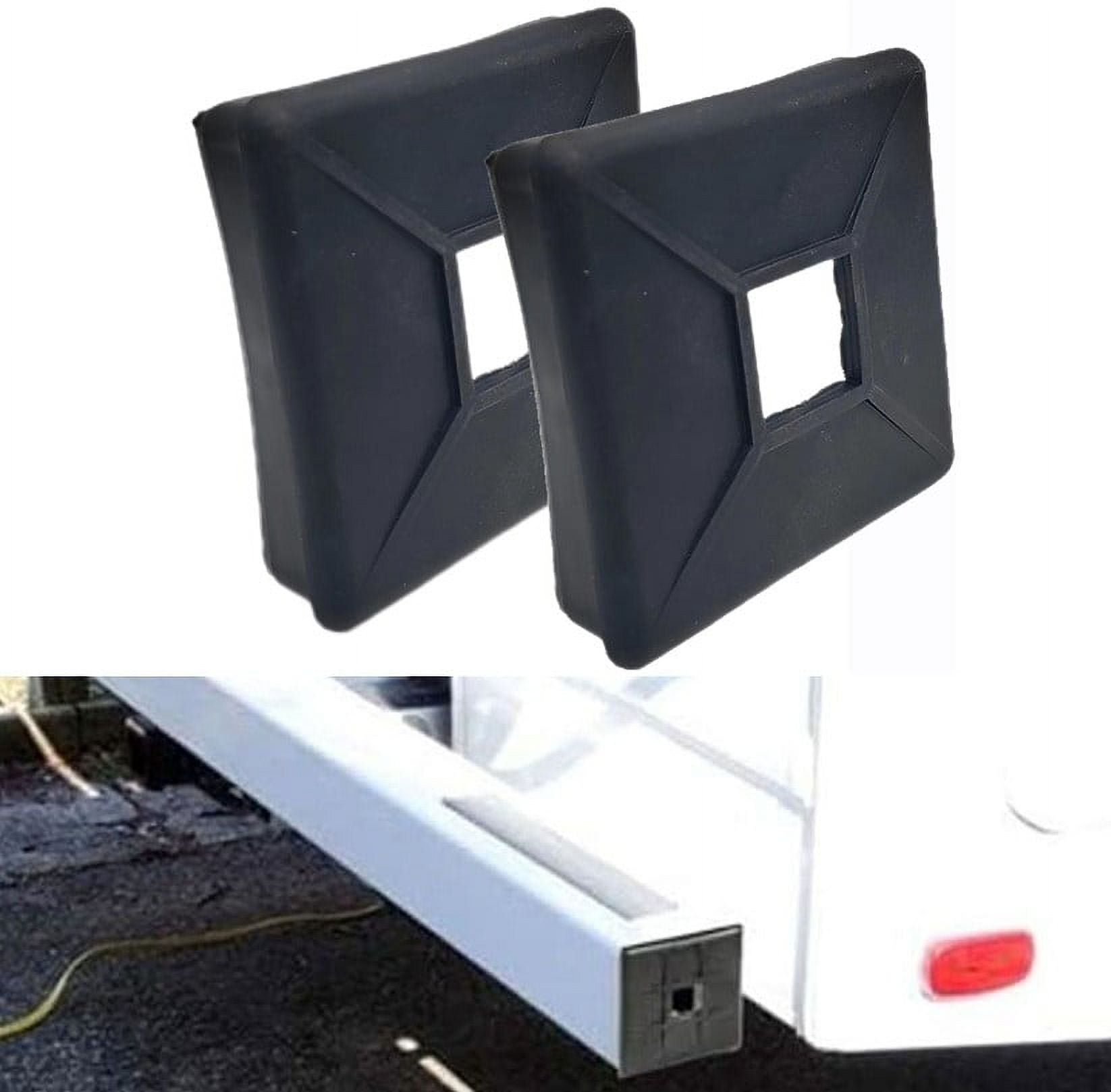 Rooha 2Pcs 4-Inch Rv Bumper Cap Black For Rv Camper Travel Trailer Camper - Walmart.com
