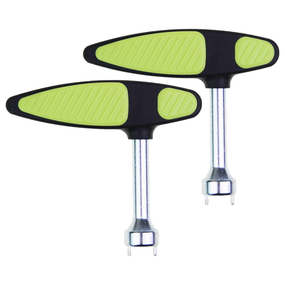 Rooha 2Pcs Golf Shoe Spikes Wrench Stainless Steel And Plastic Golf ...