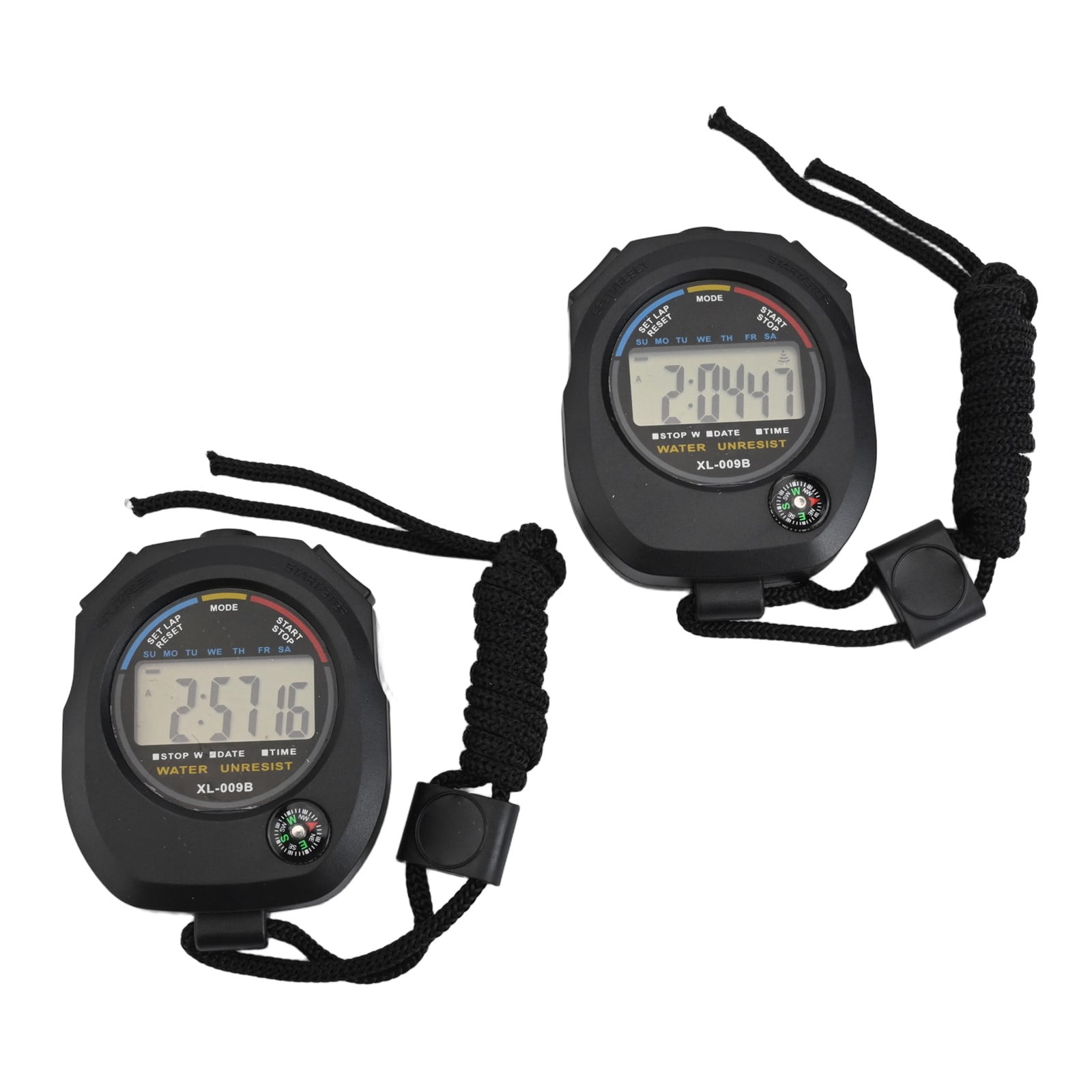 Rooha 43G Digital Stopwatch Accurate Timing Device Large Display 12 24 Hour Display Light Touch ...