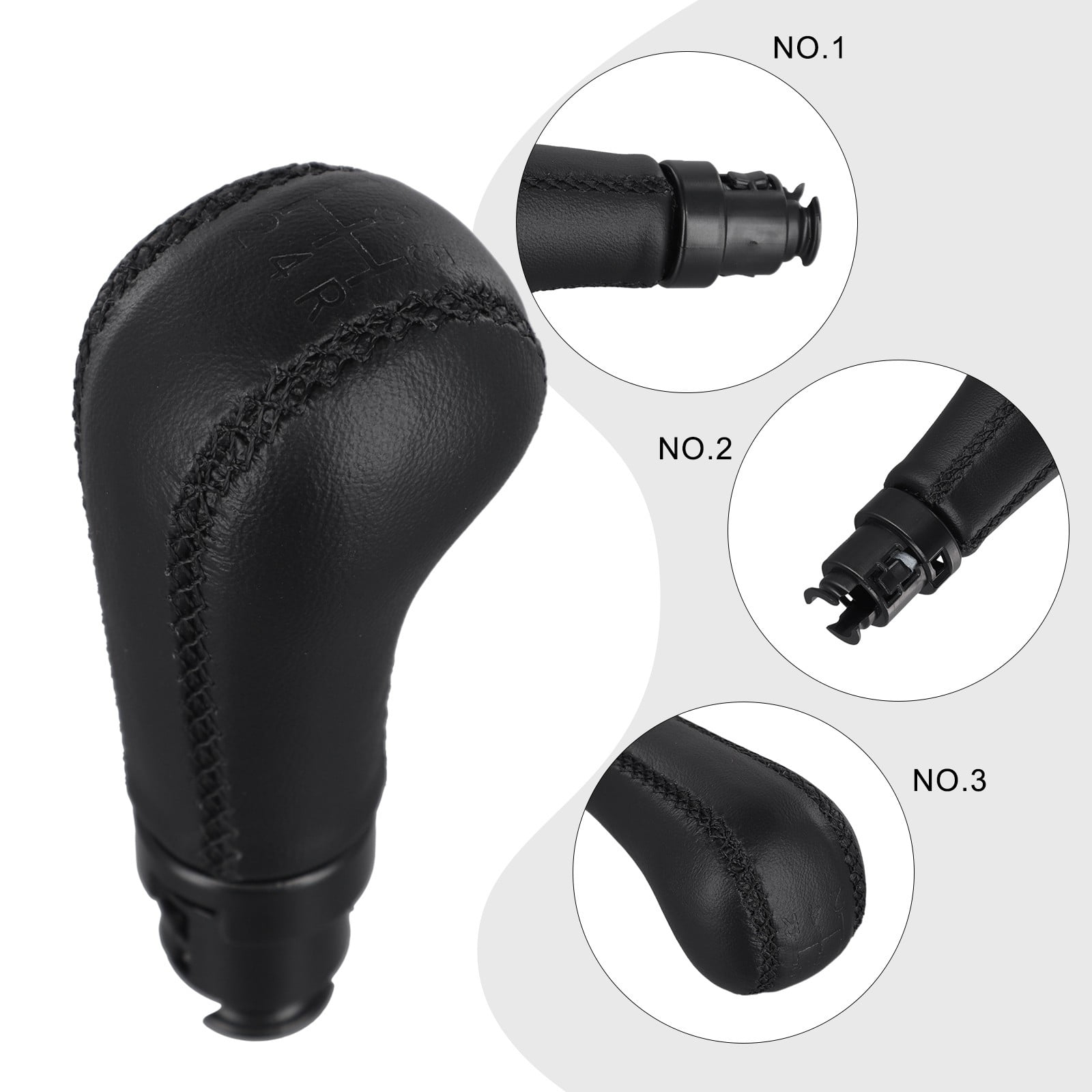 Rooha 5 Speed Car Manual Gear Shift Knob Manual Transmission Shifter ...