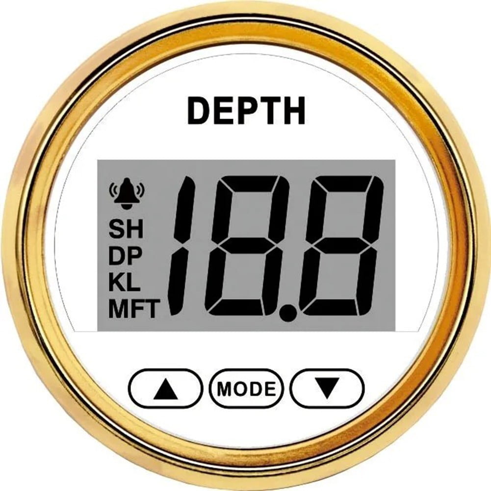 Rooha 52Mm Digital Depth Gauge Indicator 100 M/110Yd For Fishing For ...