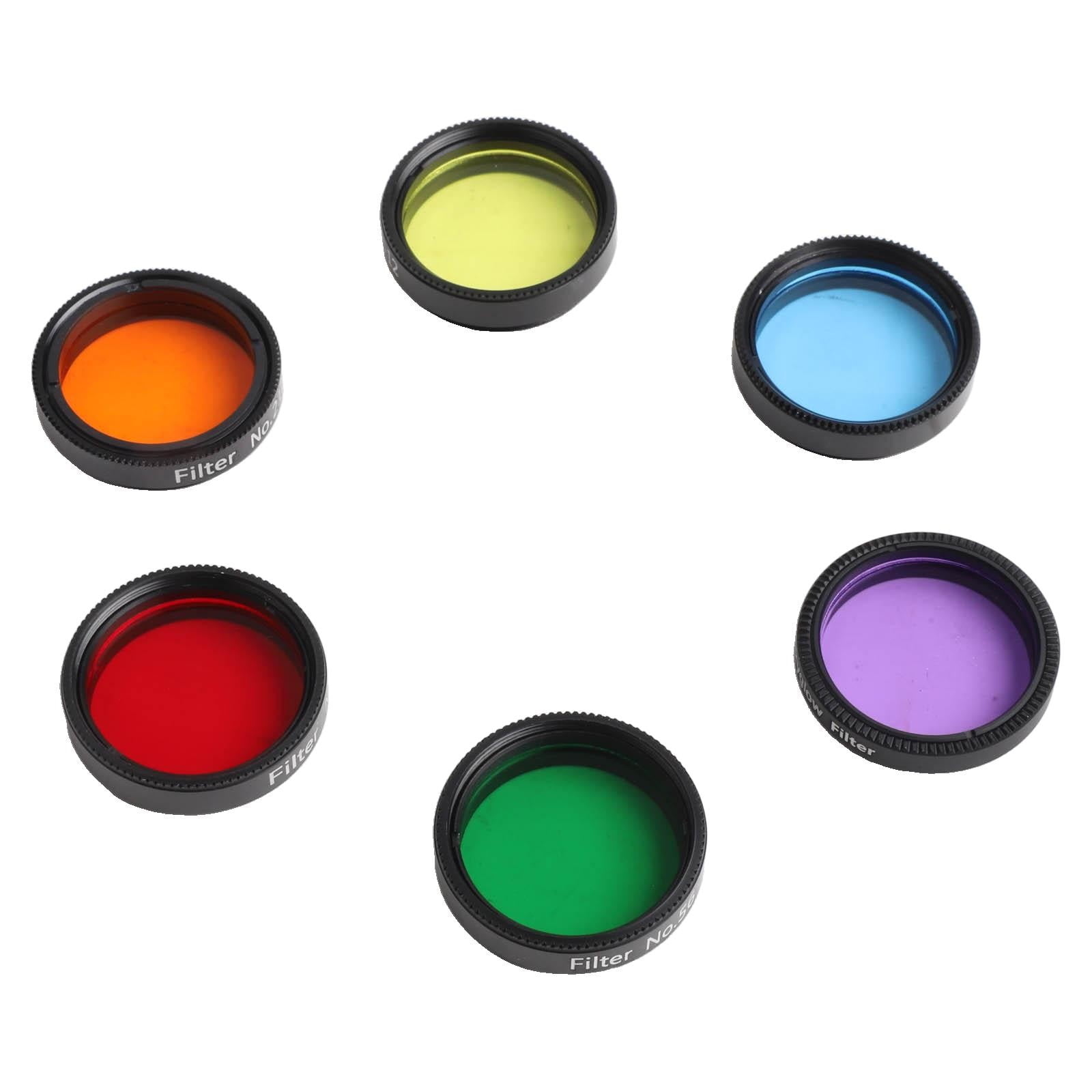 Rooha 6Pcs Telescopes Filters Nebula Filter With Storage Box For ...