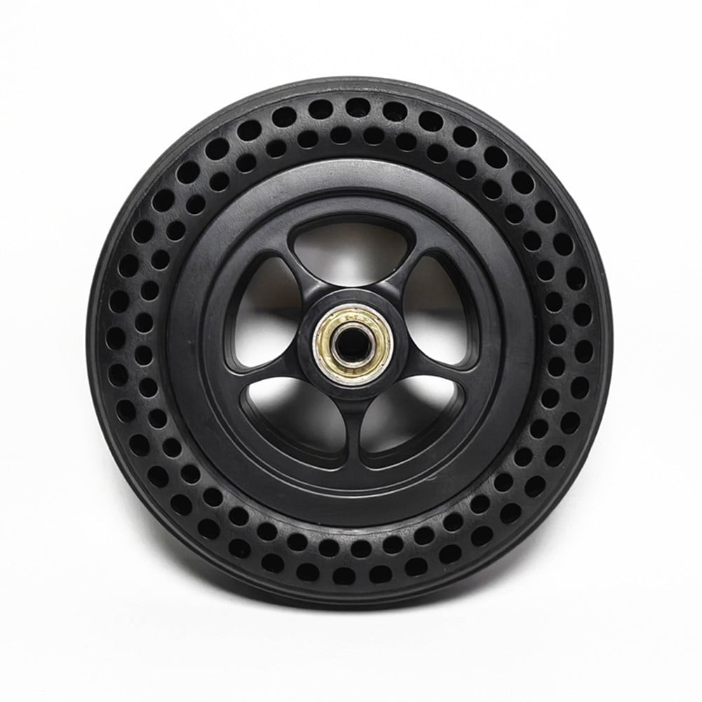 Rooha 6X11/4 Tire With Wheel Hub For Wheelchair 6 Inch Solid Tire For ...