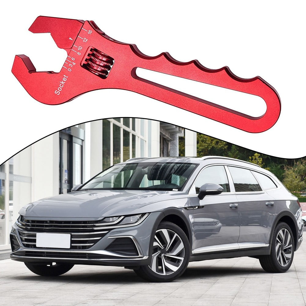 Rooha Adjustable Wrench 3An-16An Aluminum Spanner Tool For Hose End ...