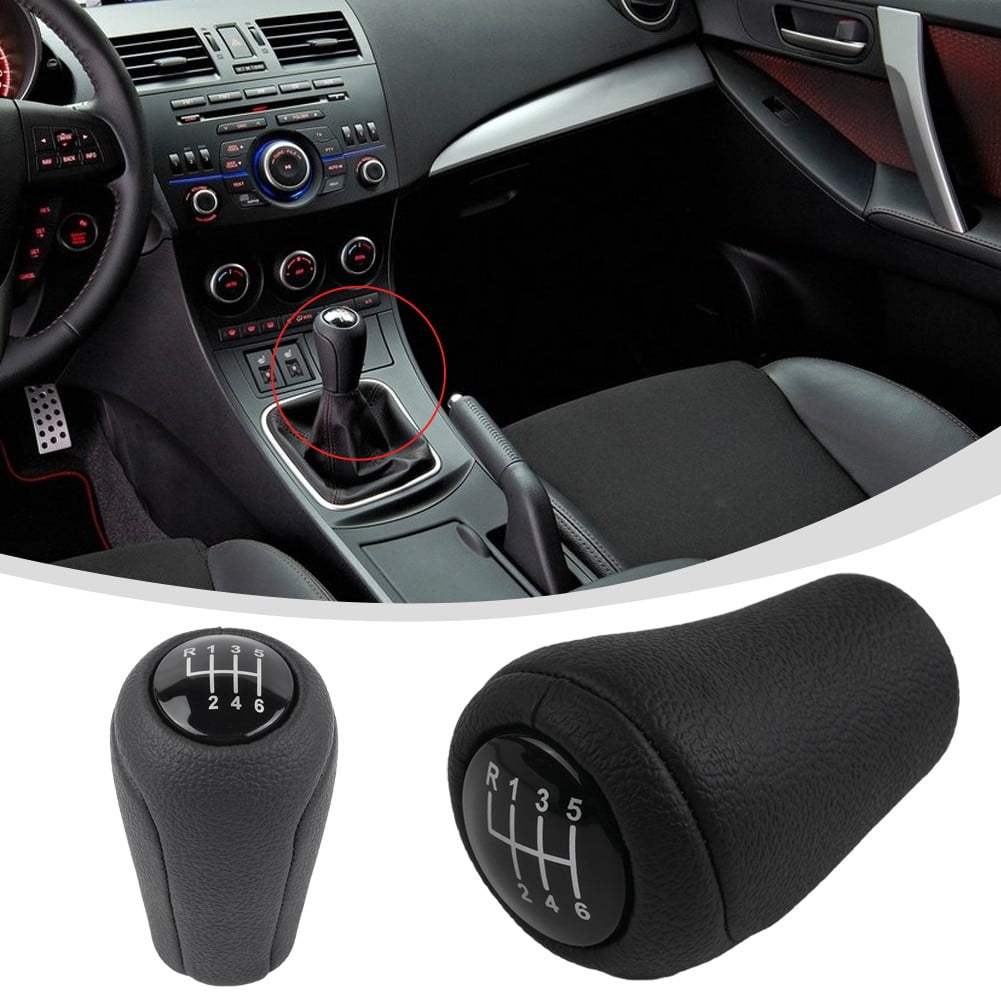 Rooha Black Front Interior /Car Gear Shift Knob Fit/ For Mazda Mx-5 Nc ...